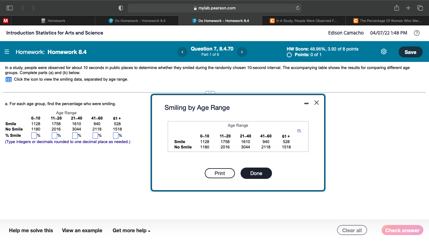 Solved mylab.pearson.com м M Homework Do Homework - Homework | Chegg.com