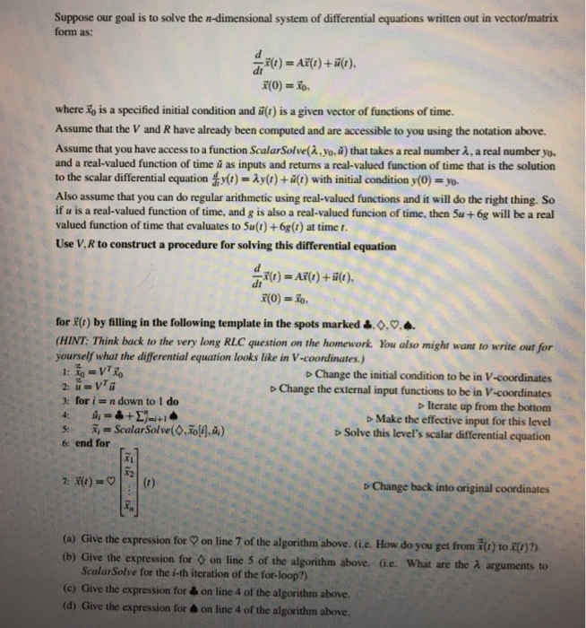 Using upper-triangularization to solve differential | Chegg.com