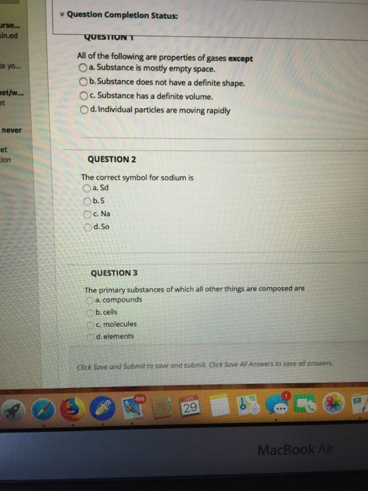 Solved Question Completion Status rse... in.ed All of the | Chegg.com