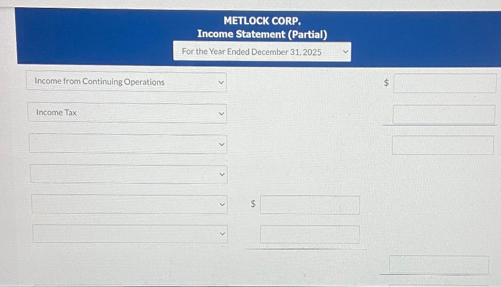 Solved Metlock Corp. has 149,160 shares of common stock | Chegg.com