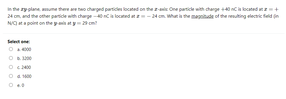 Solved In the xyxy-plane, assume there are two charged | Chegg.com