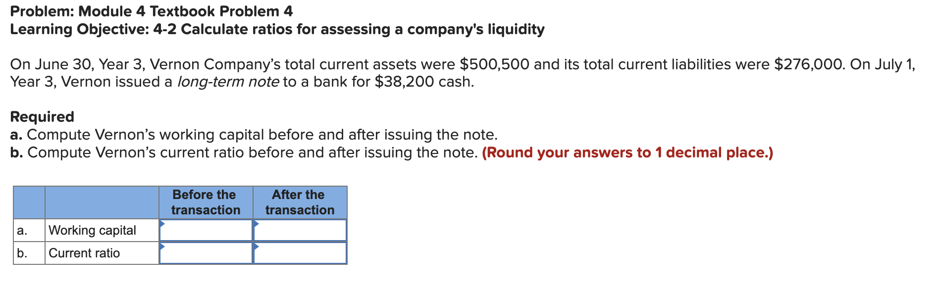 Solved Problem: Module 4 Textbook Problem 4 Learning | Chegg.com