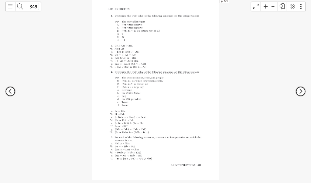 Answer the following problems from The Logic Book:1. | Chegg.com