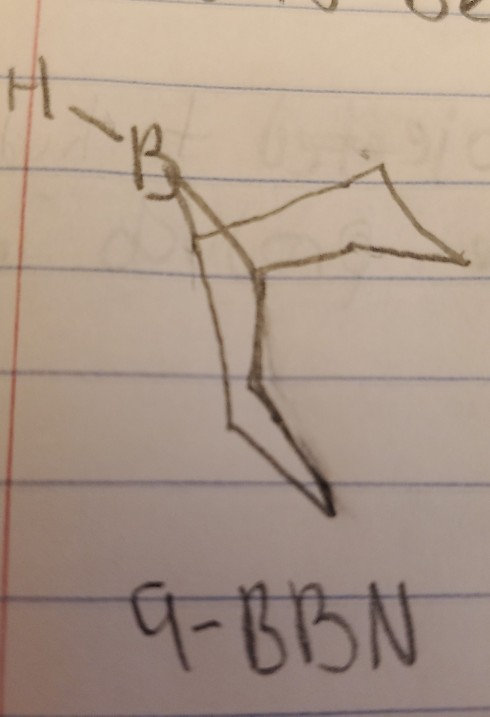 Solved 9-bromocyclononane (9-BBN) is a hydroboration reagent | Chegg.com