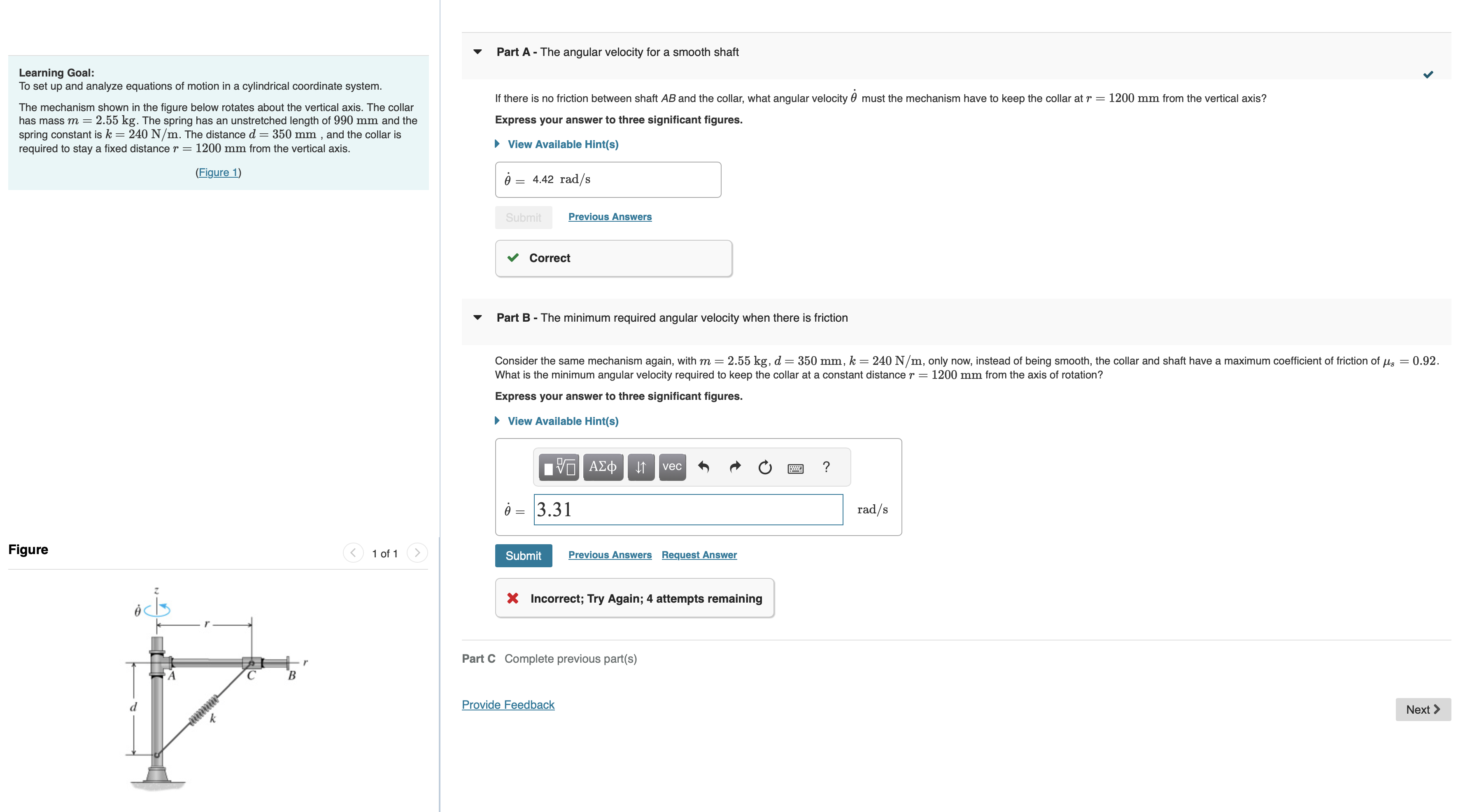 Solved PLS ﻿SOLVE PART B, pls ﻿solve correctly and provide | Chegg.com