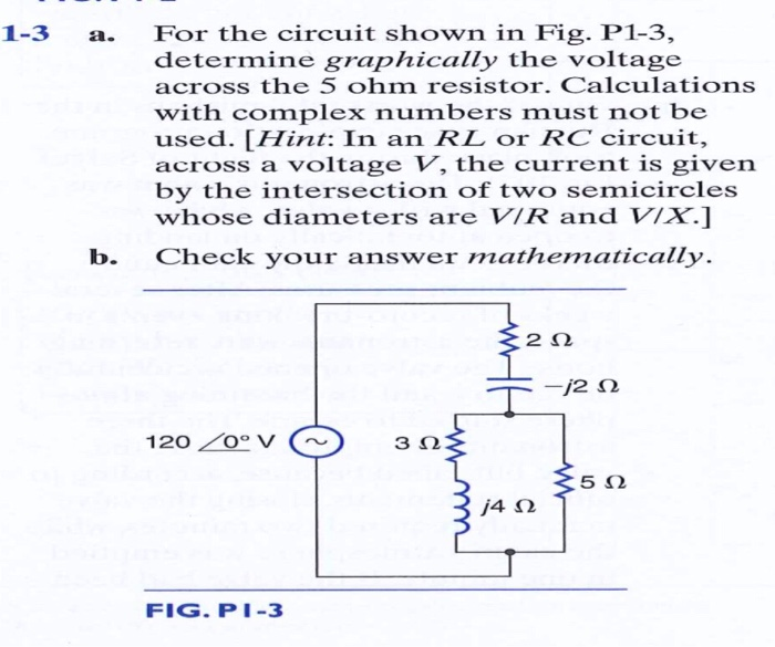 1-3 For the circuit shown in Fig. P1-3, determine | Chegg.com