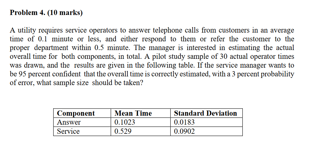Solved Show me the steps to solve Problem 4. (10 ﻿marks)A | Chegg.com