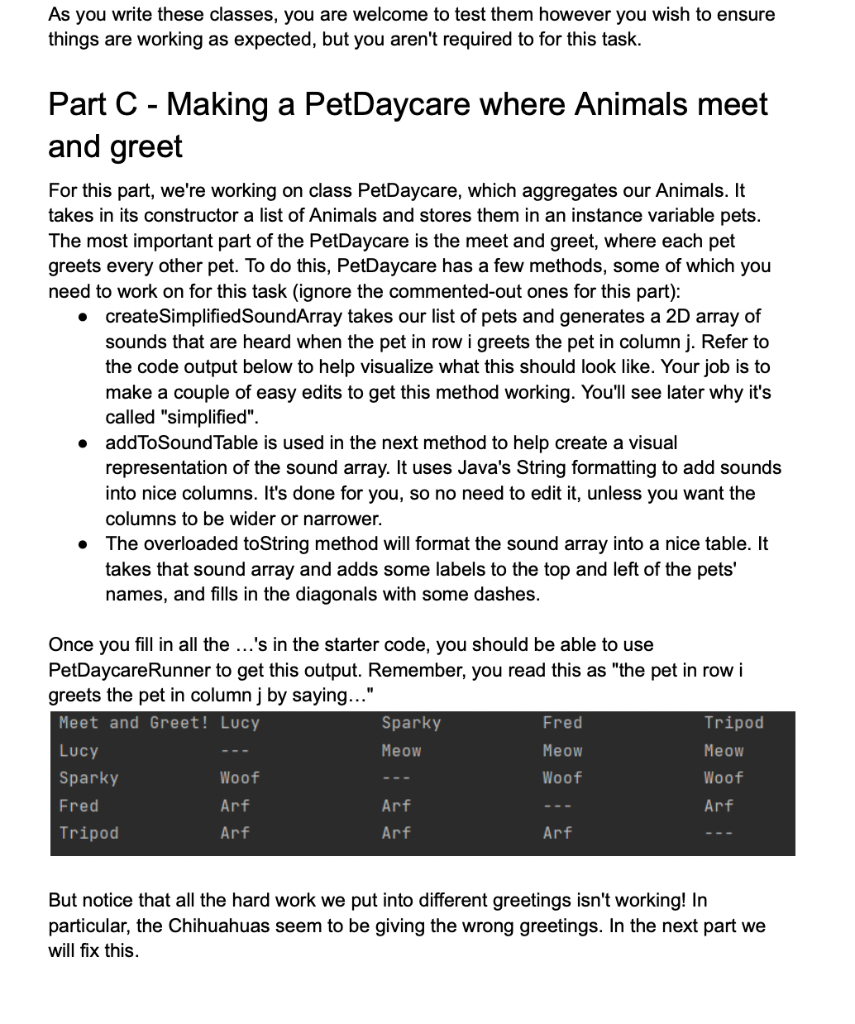 Part A - Reading UML Class Diagrams UML stands for | Chegg.com