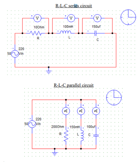 Solved R-C series circuit V 1500hm R © 50% 100 Vin 100uf C V | Chegg.com