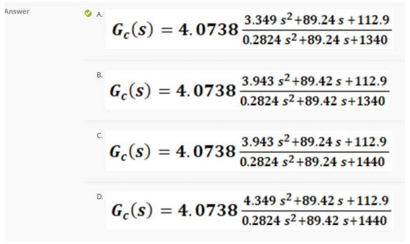 Consider the following bode diagram of a third-order | Chegg.com