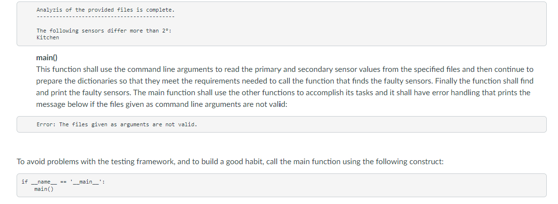 This function shall use the command line arguments to | Chegg.com