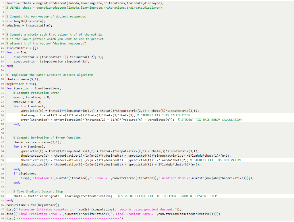 In this problem, you will design a batch supervised | Chegg.com