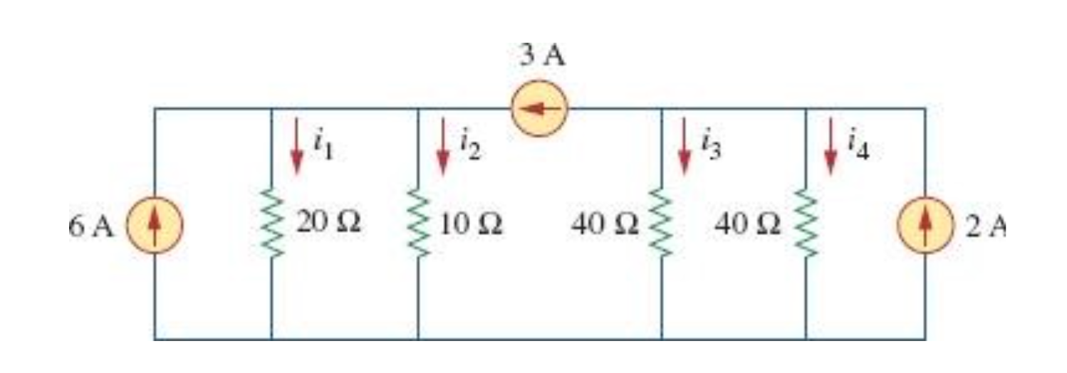 Solved Find currents 1, 2, 3 and 4 | Chegg.com Solved Find currents 1, 2, 3 and 4 | Chegg.com