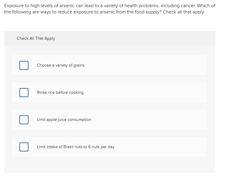 Solved Check All That Apply Check All That Apply Check All | Chegg.com