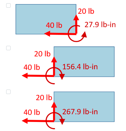 Solved Which of the following is an equivalent load for the | Chegg.com