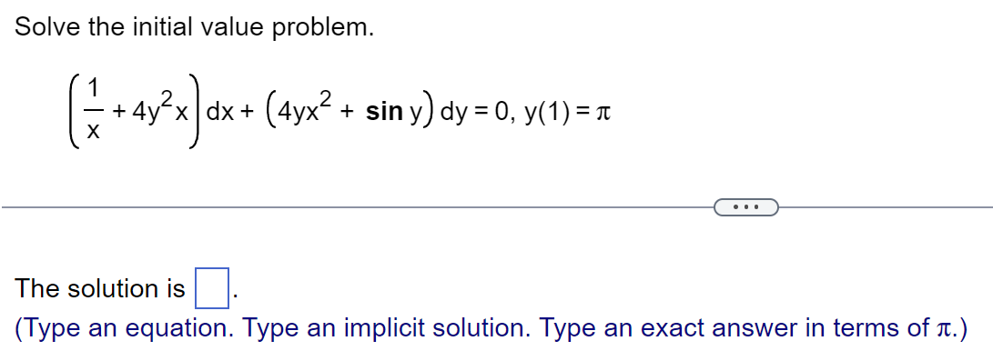 Solved Solve the initial value problem. | Chegg.com