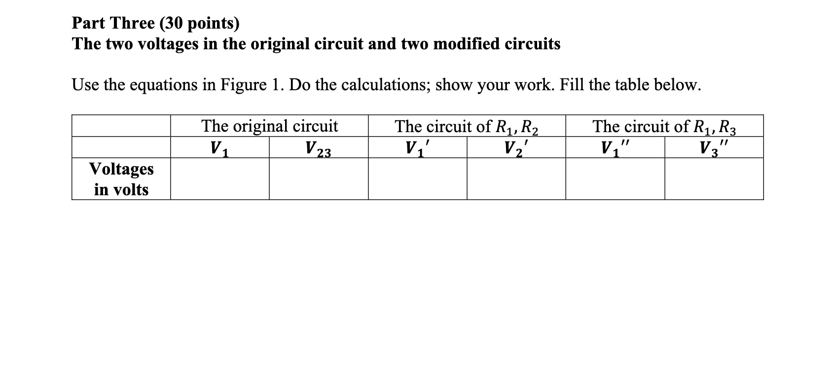 Solved HW problem 4 (150 points), related to Lab 2 Voltage | Chegg.com