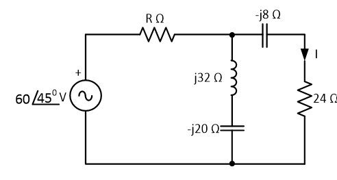 Solved Find the current I through the 24Ω resistor in the | Chegg.com