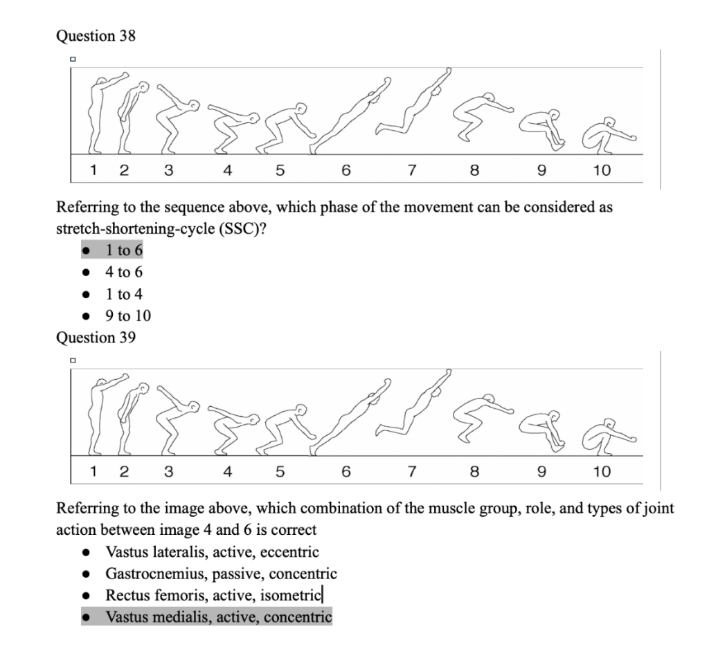 Solved can you explain why each of these is wrong/right for | Chegg.com