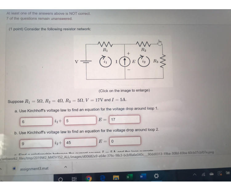 Solved elearning.ubc.ca/webwork2/2019W2 MATH152 | Chegg.com