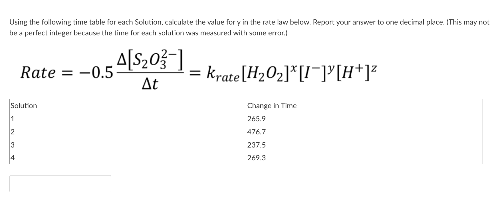 Using the following time table for each Solution, | Chegg.com