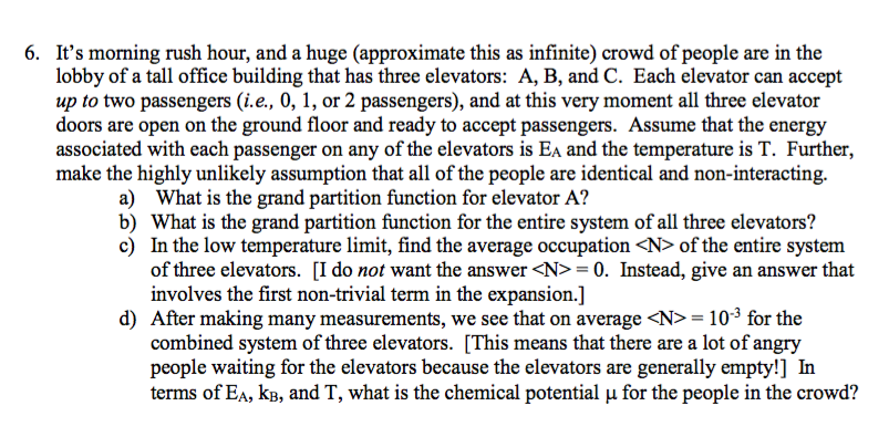 Solved 6. It's morning rush hour, and a huge (approximate | Chegg.com