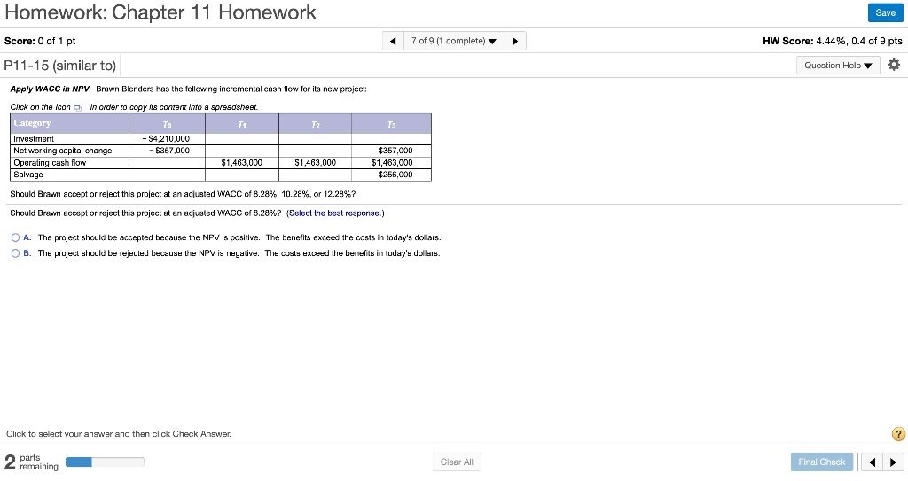 Solved Homework Chapter 11 Homework Save Score 0 Of 1 Pt 7