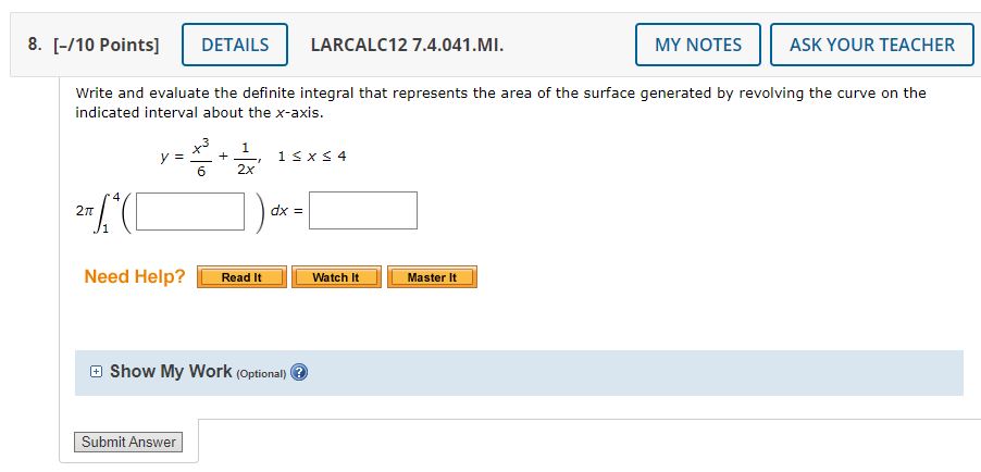 Solved Write and evaluate the definite integral that | Chegg.com