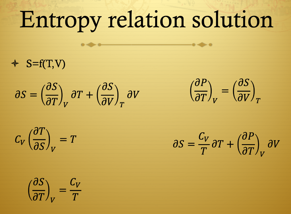 Solved Thermodynamics, Fundamental property relations Find | Chegg.com