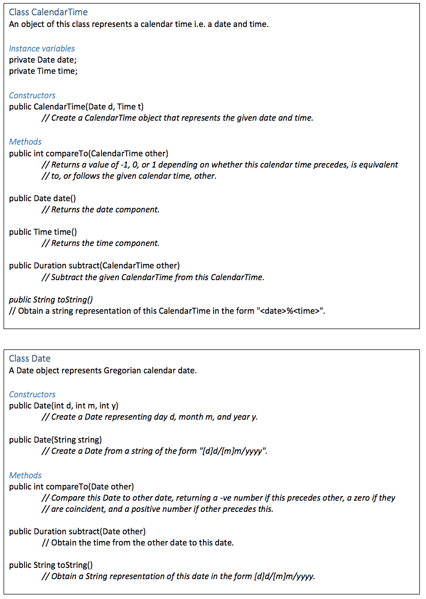 CSC1016S Assignment 5: UML Modelling and Classes | Chegg.com