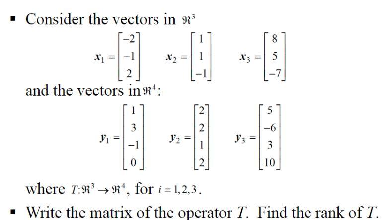 Solved - Consider the vectors in R3 | Chegg.com