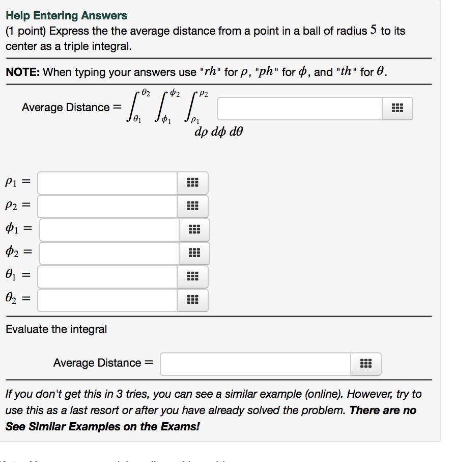Solved Help Entering Answers (1 point) Express the the | Chegg.com