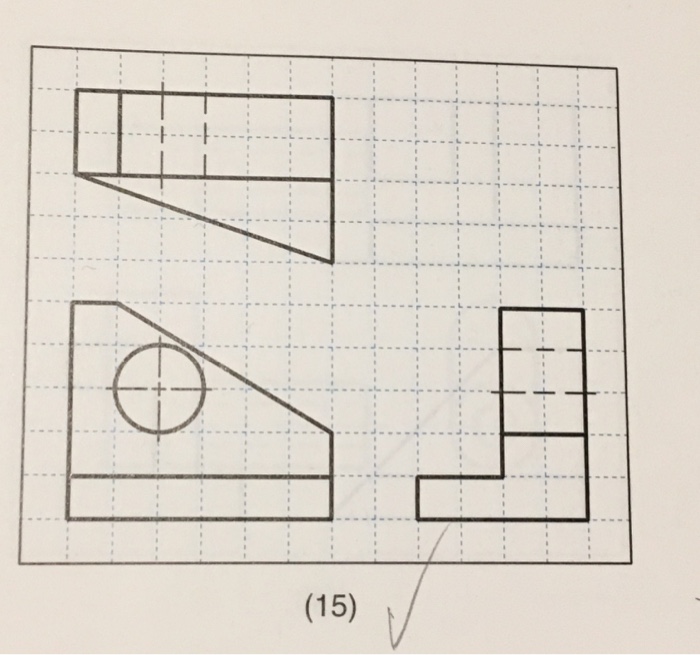 Solved MANUAL DRAFTING Create isometric drawings for the | Chegg.com