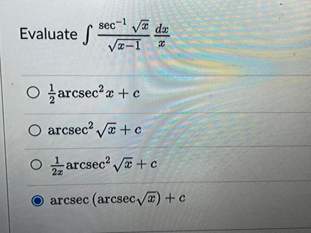 Solved What is the integral of ∫sin2xcos2xdx ? | Chegg.com