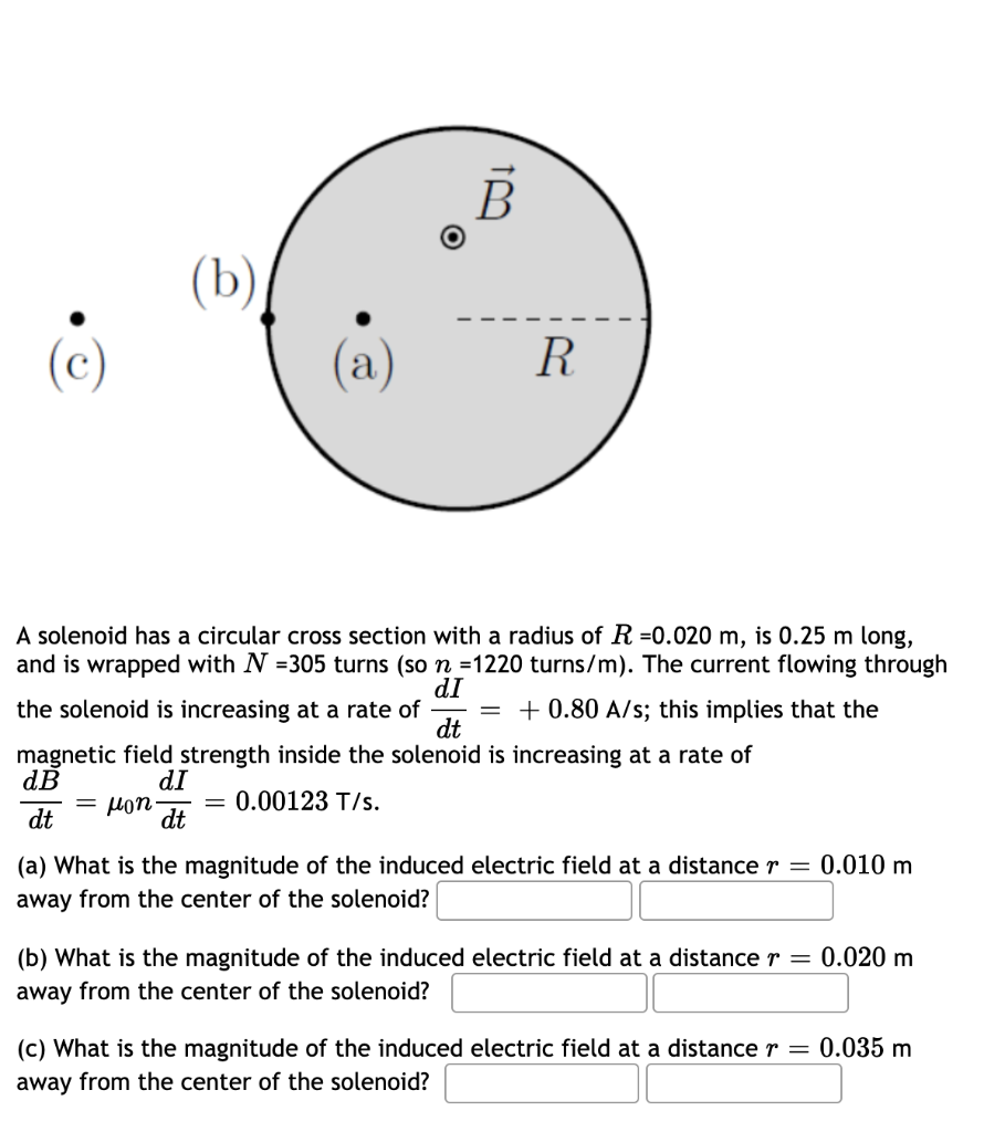 Solved The accompanying figure shows a single-turn | Chegg.com