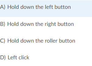 Solved How do you enter the pan command using your mouse? | Chegg.com