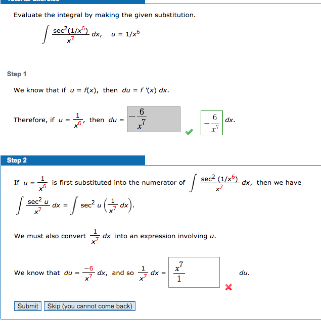 Solved Evaluate the integral by making the given | Chegg.com