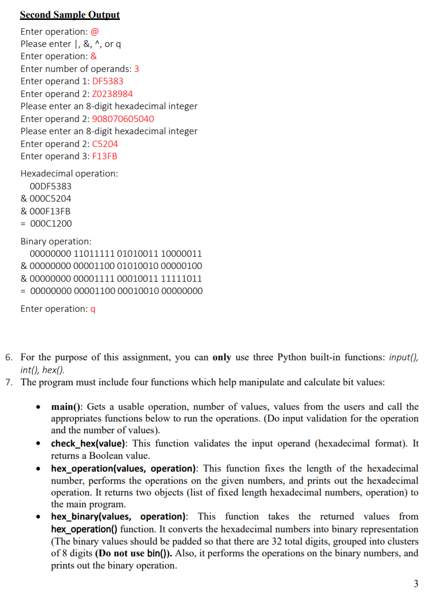 Project Objectives • Use lists and tuples to examine | Chegg.com