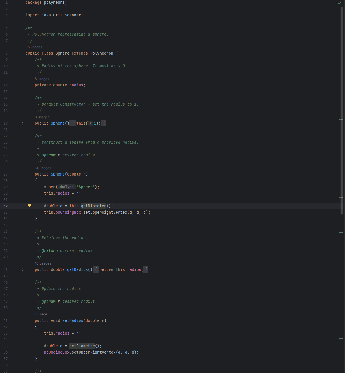 Solved Need help finishing this class. The methods that need | Chegg.com