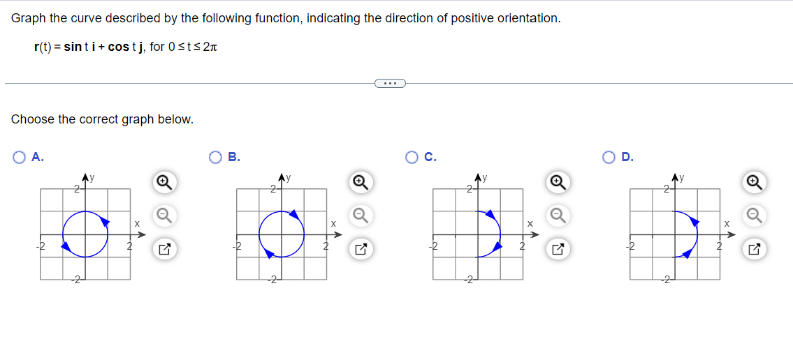 Solved Graph the curve described by the following function, | Chegg.com