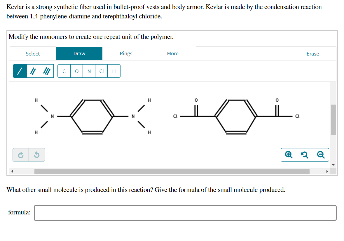 Solved Kevlar is a strong synthetic fiber used in | Chegg.com