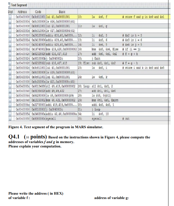 Solved Question 4. A good student compiled manually C-code | Chegg.com