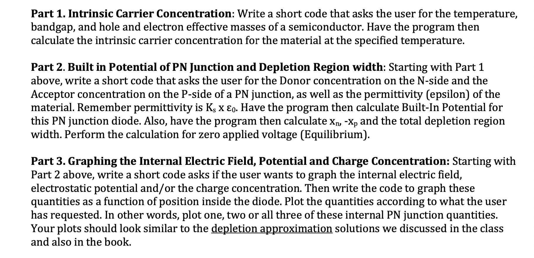 Solved Please solve for Part 3: part 2 and I is there just | Chegg.com