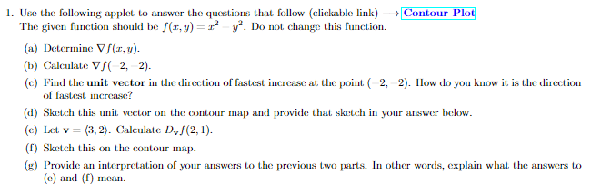 Solved 1. Use the following applet to answer the questions | Chegg.com