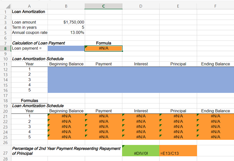 Solved What fraction of the payment made at the end of the | Chegg.com