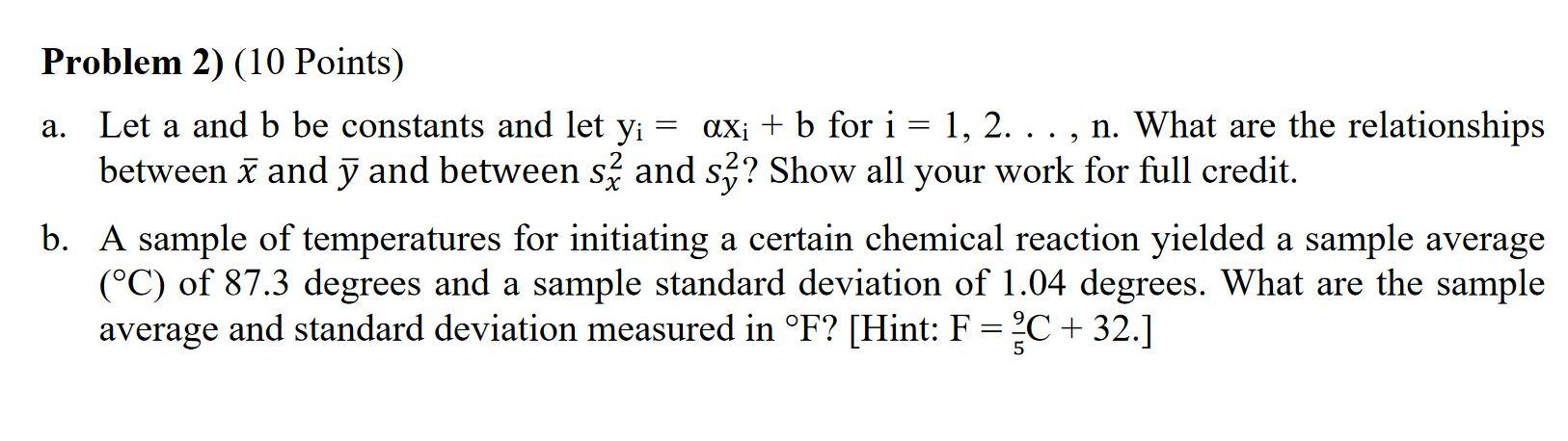 [Solved]: a. Let ( mathrm{a} ) and ( mathrm{b} ) be