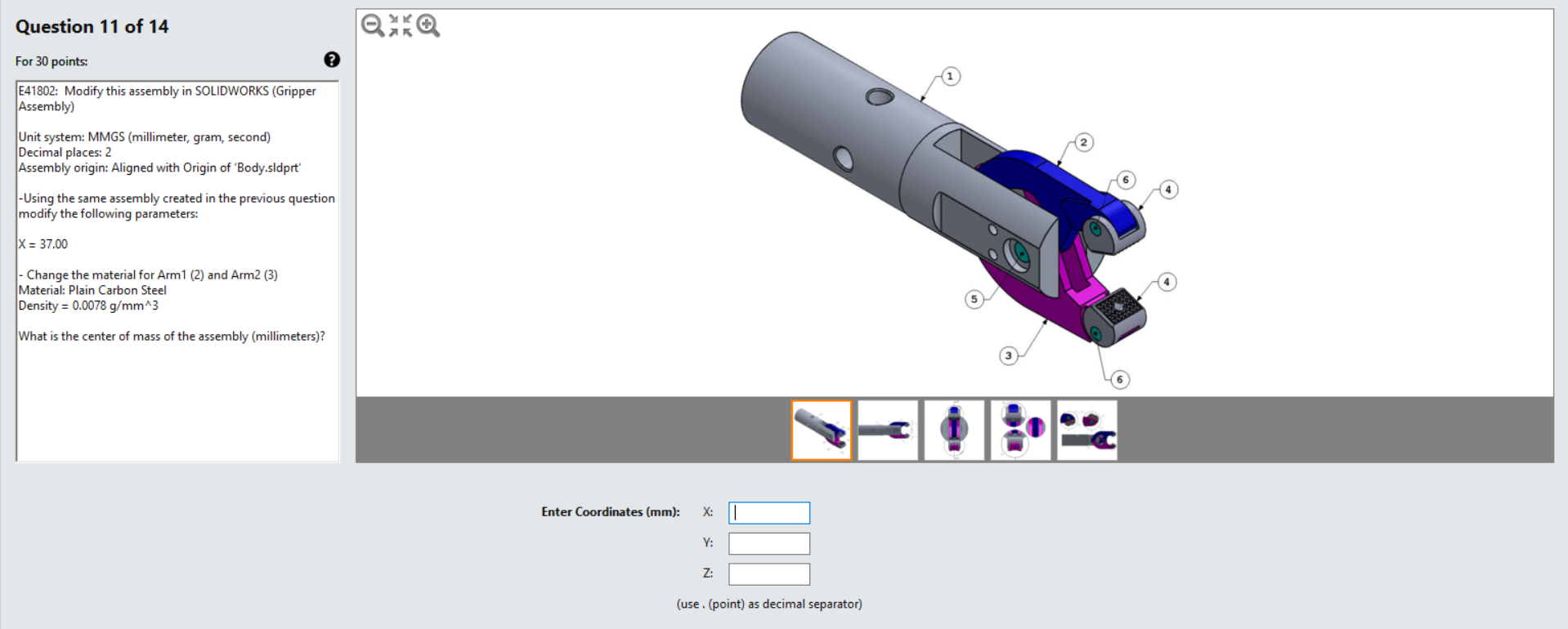 Solved Question 11 of 14 Q:k For 30 points: E41802: Modify | Chegg.com