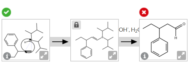 Solved Disiamylborane adds to a triple bond to give an | Chegg.com
