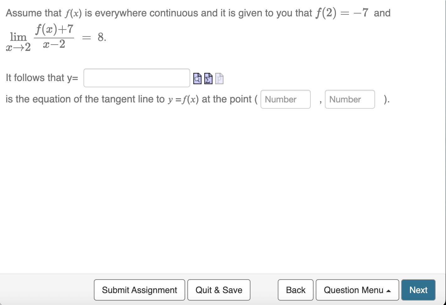 Solved Assume that f(x) is everywhere continuous and it is | Chegg.com
