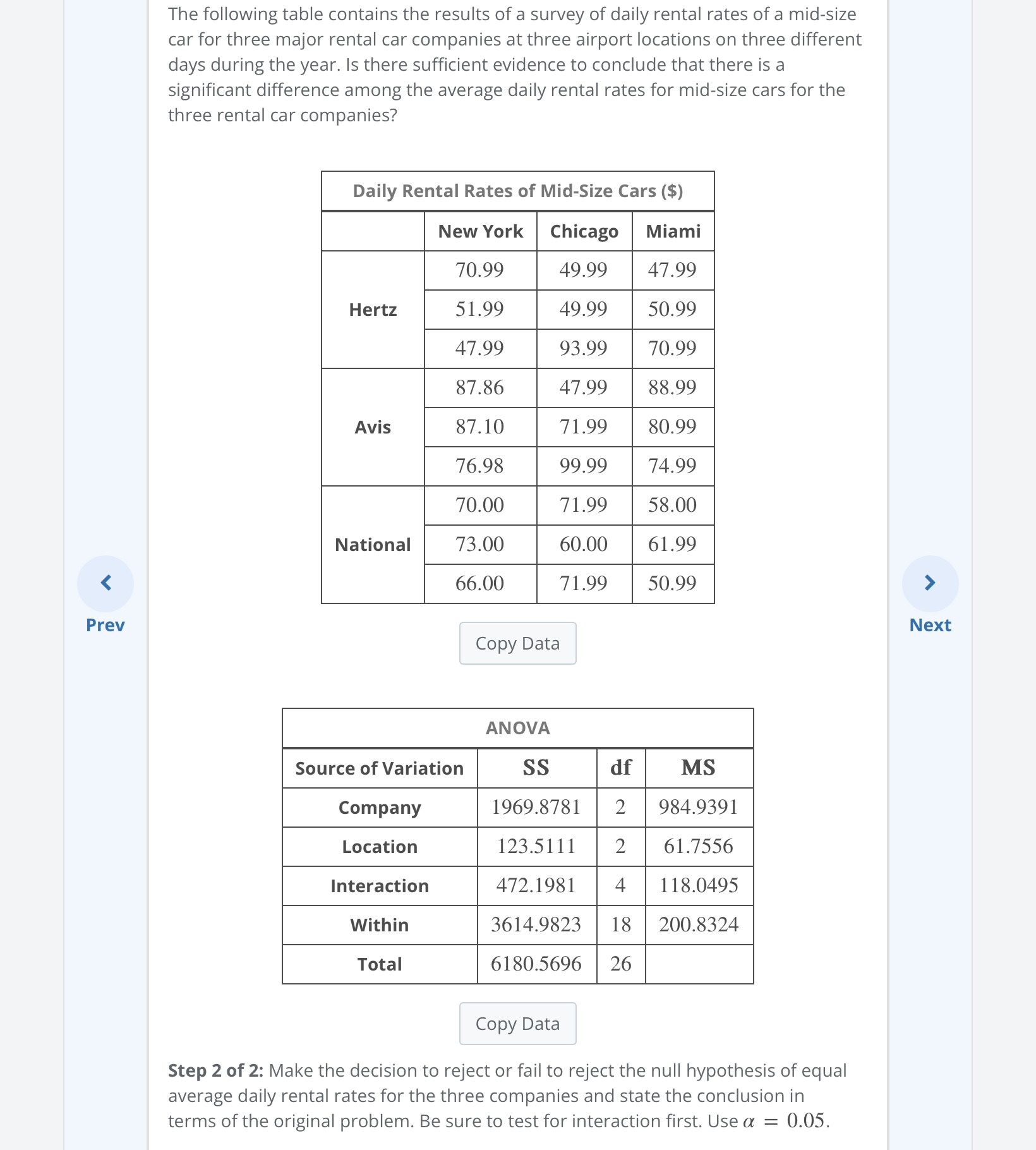 Solved The following table contains the results of a survey | Chegg.com